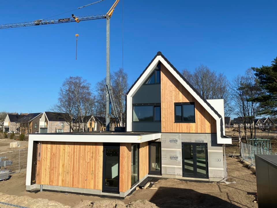 Nieuwbouw energieneutrale woning Ede - Bouwbedrijf van Noord